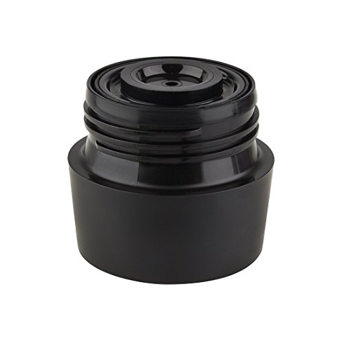 Emsa Waves Travel Mug Thermos Mug 18/10 Stainless Steel/Black