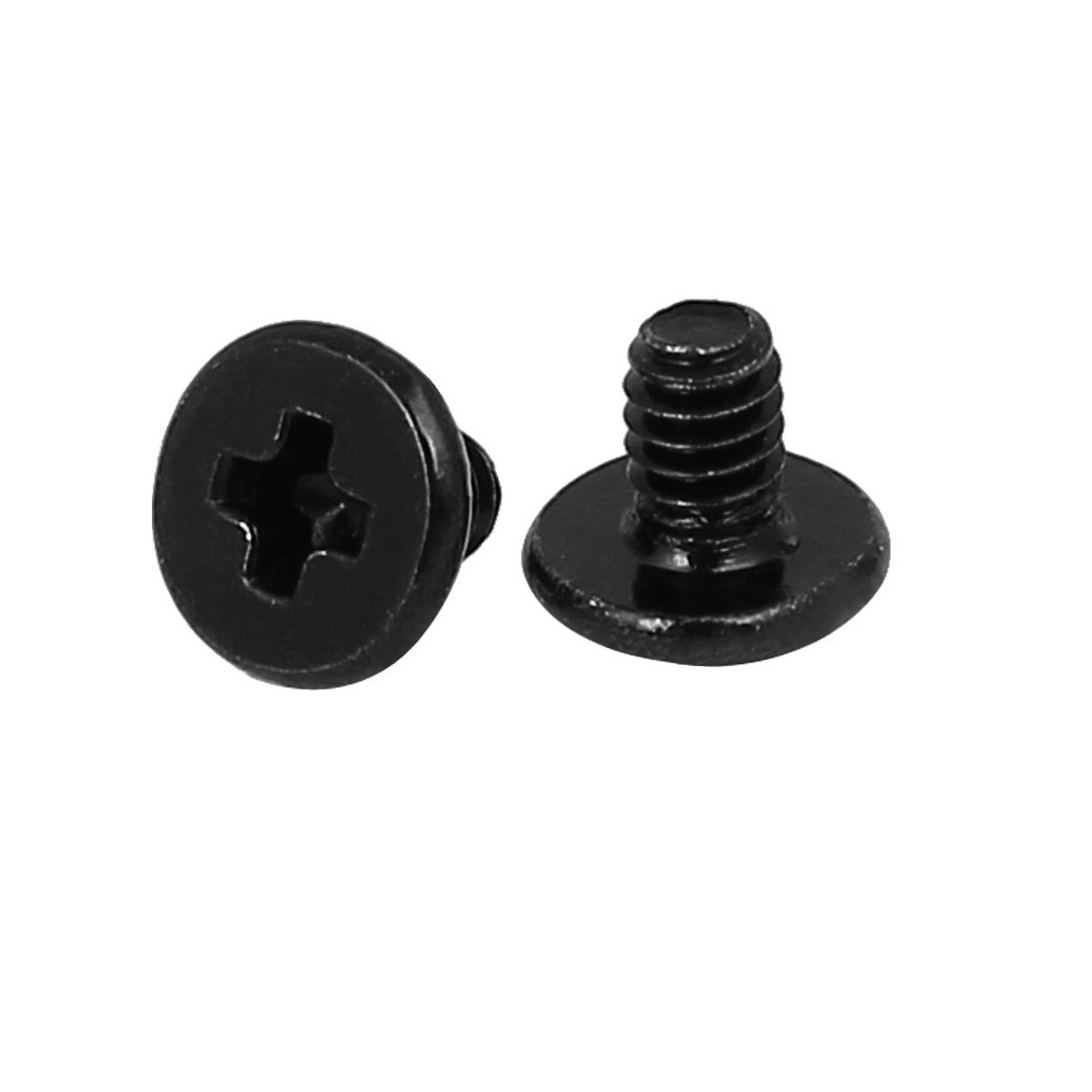 IIVVERR CM2x3mm Flat Head Phillips Tablet PC Laptop Computer Back Cover Screw 100pcs (CM2x3mm Cabeza Plana Phillips Tablet PC Portátil Parte posterior Tornillo 100 unids