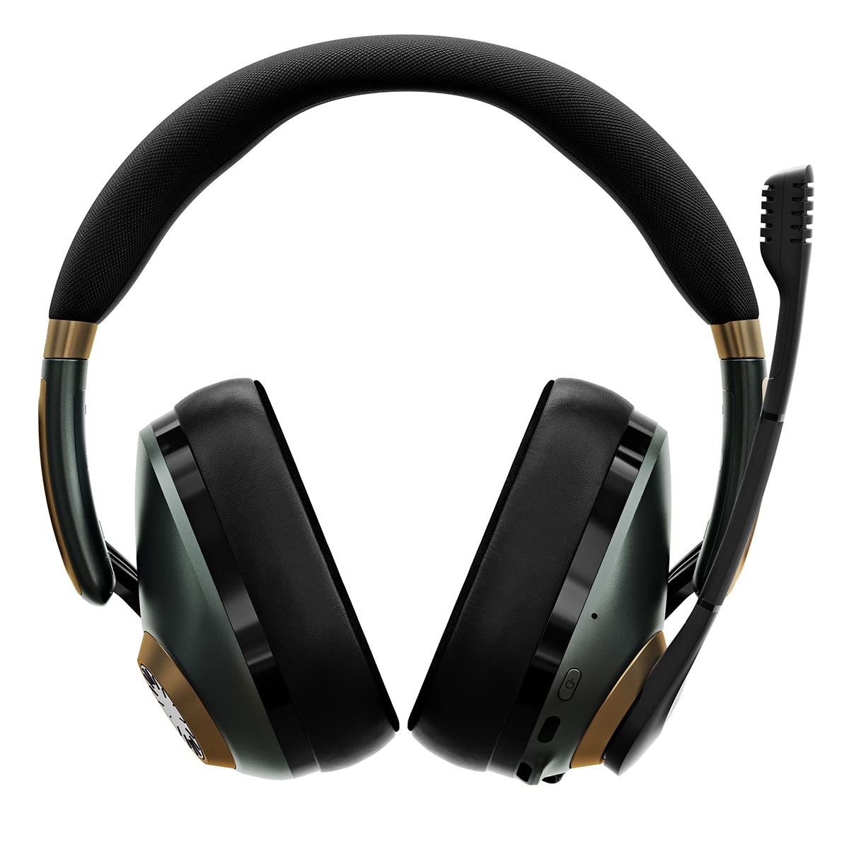 EPOS Gaming H3Pro Hybrid Gaming Headset - PC Headphones with Microphone - Noise-Cancellation, Adjustable, Smart Button Audio Mixing, Bluetooth, Gaming Suite, Surround Sound - (Racing Green)