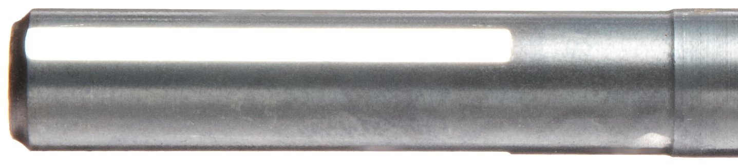 Chicago Latrobe 190F Series High-Speed Steel Reduced-Shank Drill Bit Set With Plastic Case, Black Oxide Finish, Flatted Shank, 118 Degree Split Point, Inch, 8-piece, 9/16" - 1" in 1/16" increments