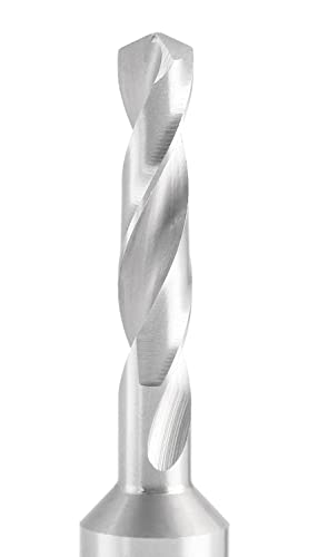 Accusize Industrial Tools 3/8" Inch Dia of Drill H.S.S. Fully Ground Drill with 3/4 Inch Weldon Shank, 2 Inch Cutting Depth, 0519-2038