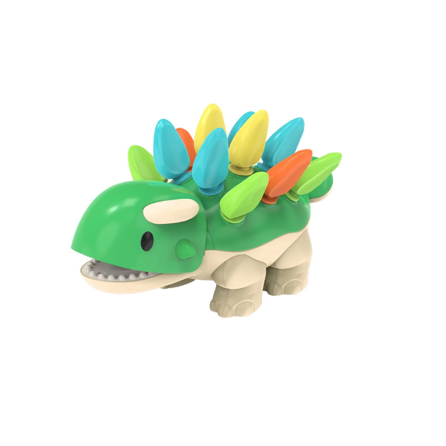 CORNICIONE Dinosaur Plugging Toy,Exercise Hand Eye Coordination,Early Development Activity for Kids
