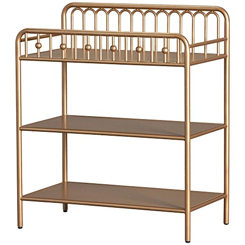 Little Seeds Monarch Hill Ivy Metal Changing Table, Gold