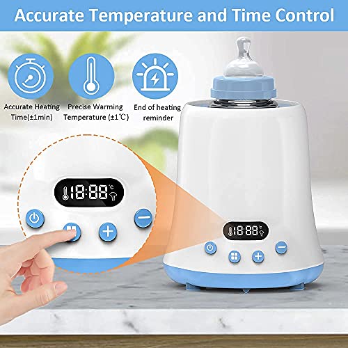 Bottle Warmer Heater Breastmilk Formula:Precise Temperature Control & BPA Free Universal Baby Water Bottle Breast Milk Warm The First Years