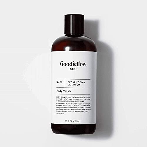 Goodfellow & Co Men’s Scented Moisturizing Body Wash - No. 06 Cedarwood & Geranium 16 fl oz