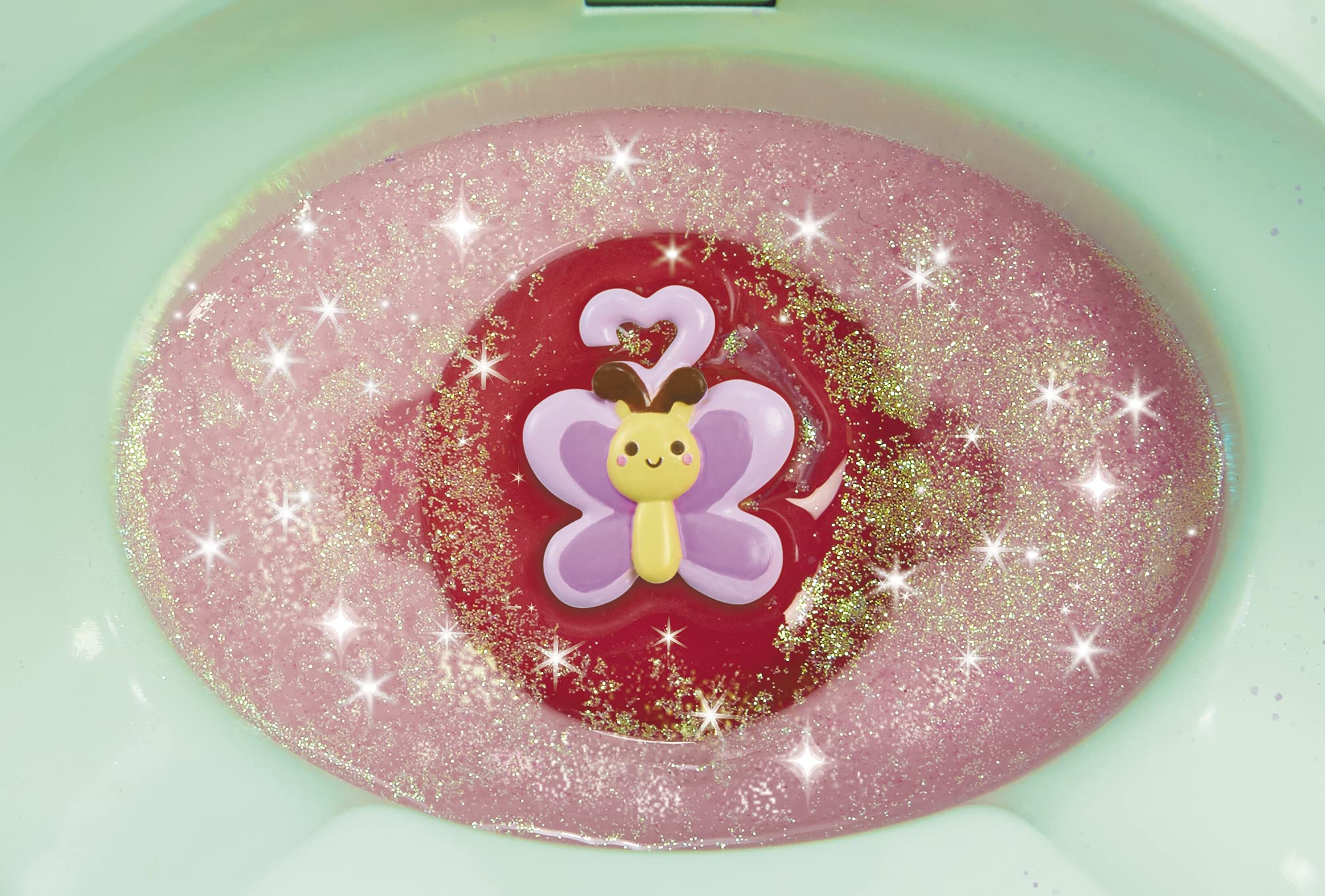 Baby Born Surprise Magic Potty Surprise Doll Blue Eyes with 30 + Magical Surprises | Doll Pees Glitter & Poops Surprise - Charms Best Gift for Toddlers Ages 3+