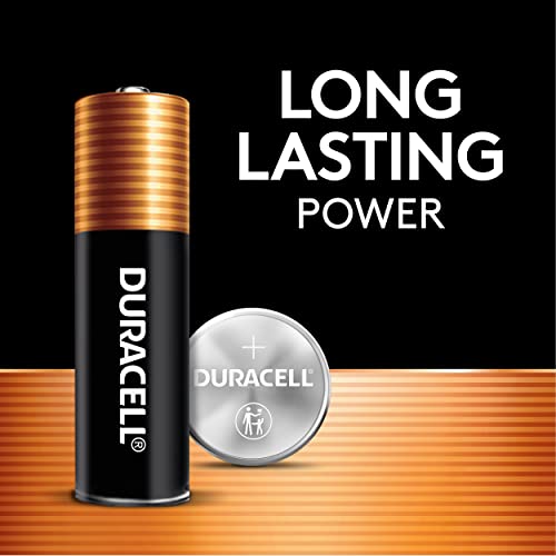 Duracell 76A 1.5V Alkaline Batteries, 4 Count Pack, 76A 1.5 Volt Battery, equivalent to LR44, A76, PX76A, V136A, AG13, and L1154 battery types