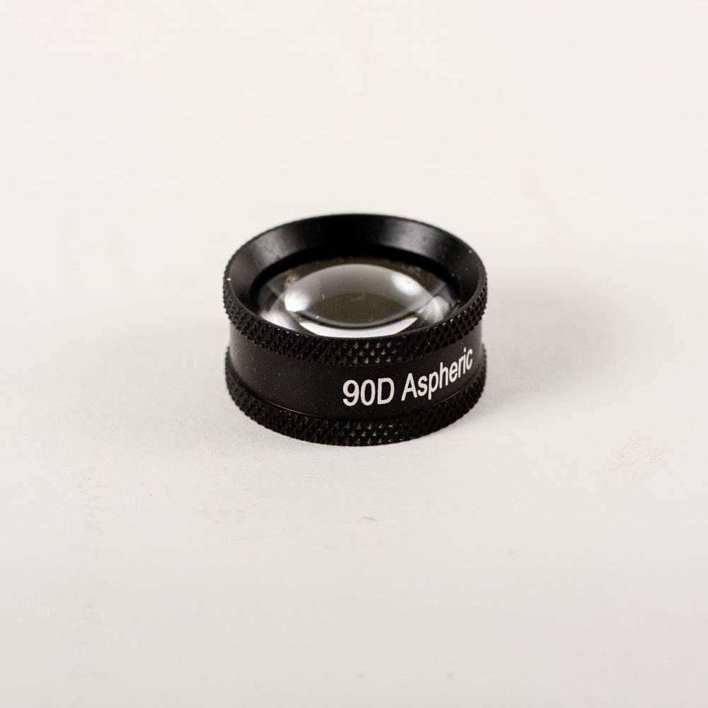 Opticlear Ophthalmic Aspheric Lenses in Different Sizes of 90D (90D ASPHERIC Lens)