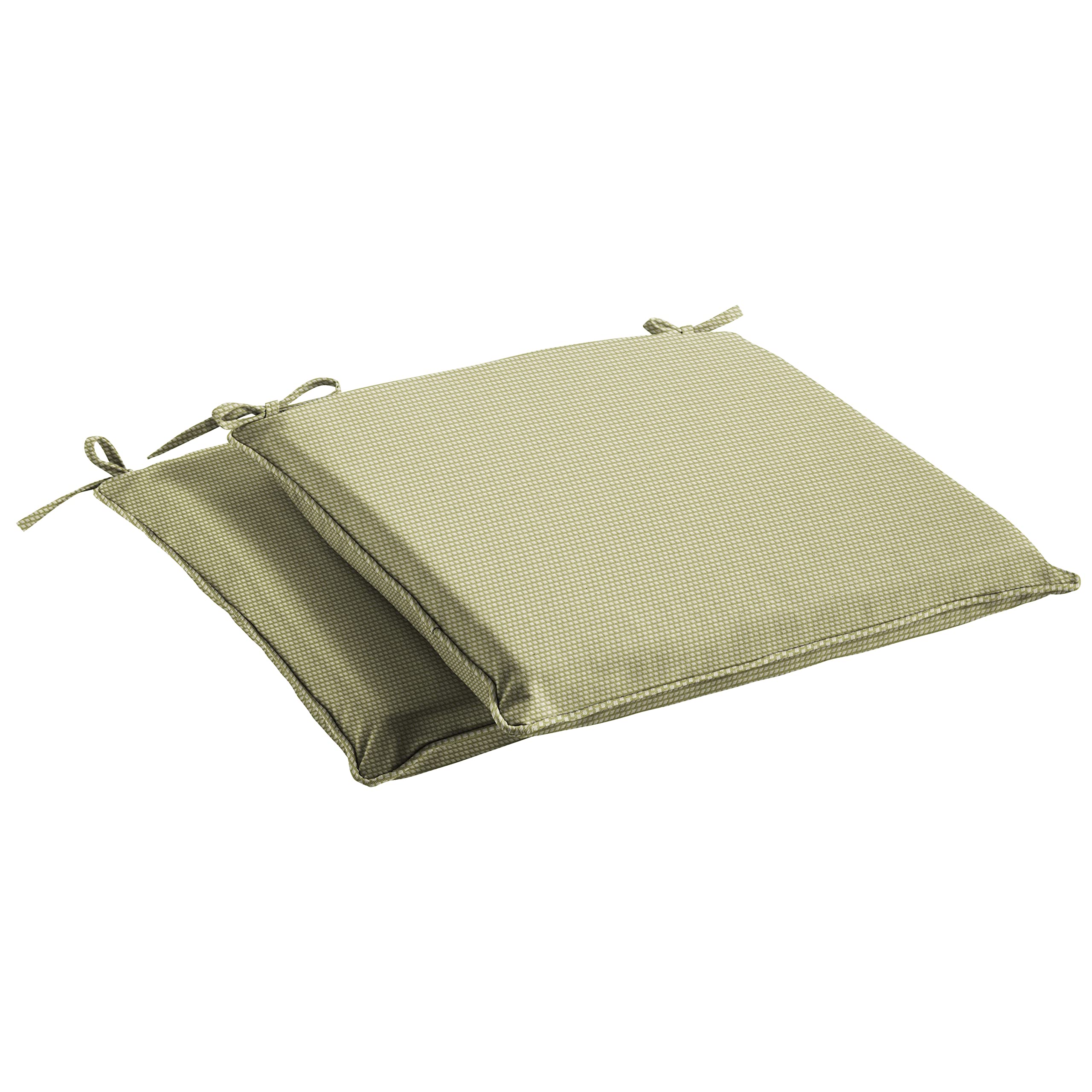 Sorra Home Outdura Outdoor/Indoor Bench Cushion, 16in x 19in x 2in, Green
