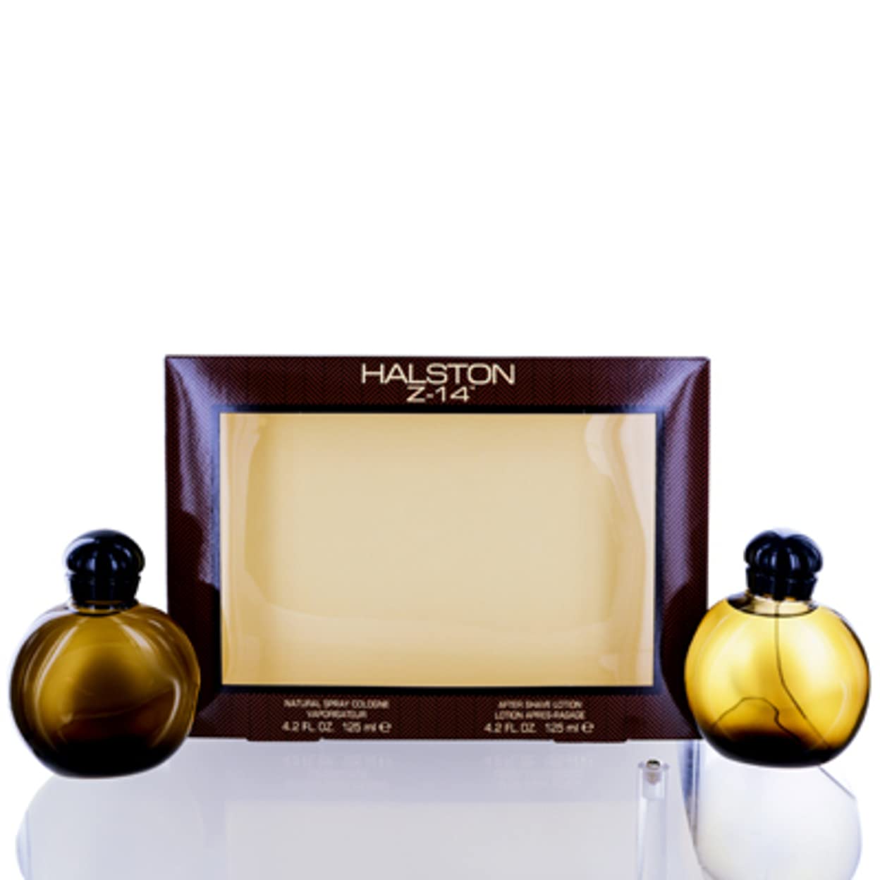 Halston Z-14 by Halston for Men 2 Piece Set Includes: 4.2 oz Cologne Spray + 4.2 oz After Shave Pour