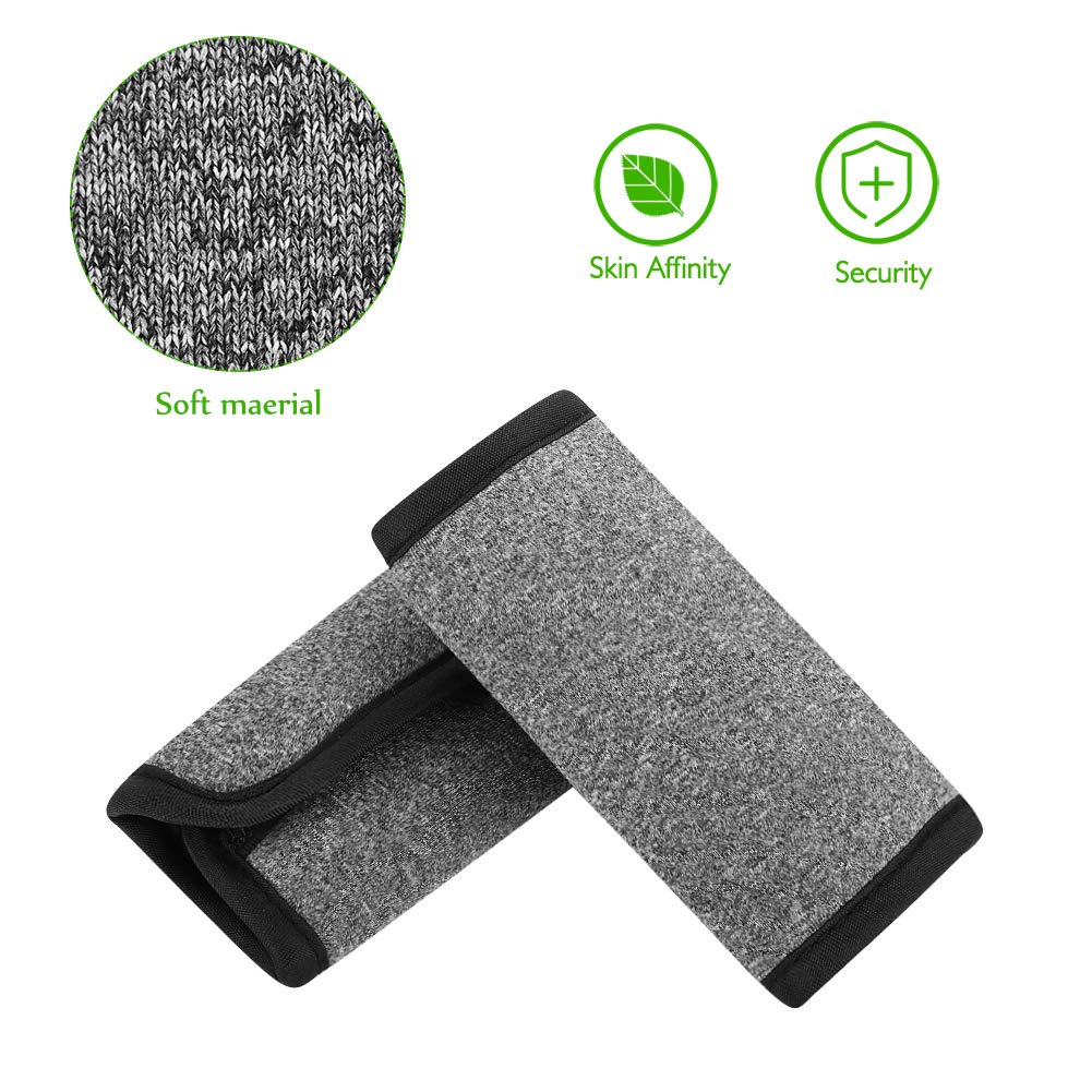 Accmor Car Seat Strap Covers for Baby Kids, Car Seat Strap Covers Shoulder Pads, Soft Seat Belt Covers for All Car Seats, Pushchair, Stroller
