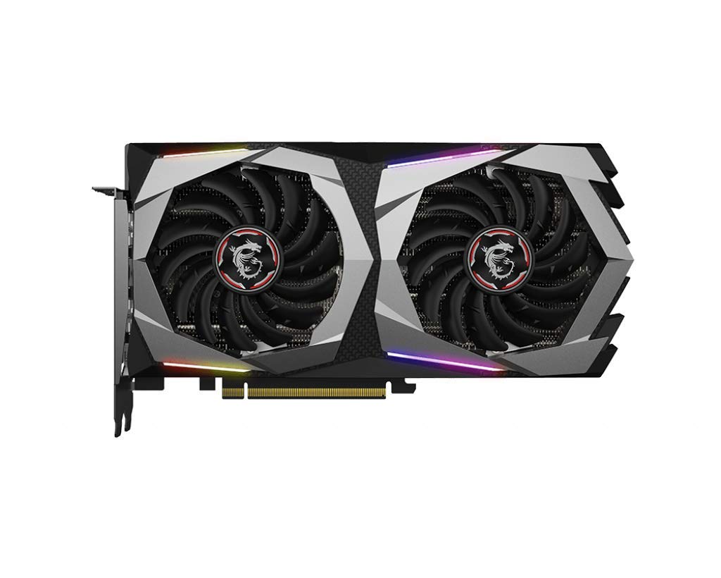MSI Gaming GeForce RTX 2060 6GB GDRR6 192-bit HDMI/DP Ray Tracing Turing Architecture VR Ready Graphics Card (RTX 2060 GAMING Z 6G)