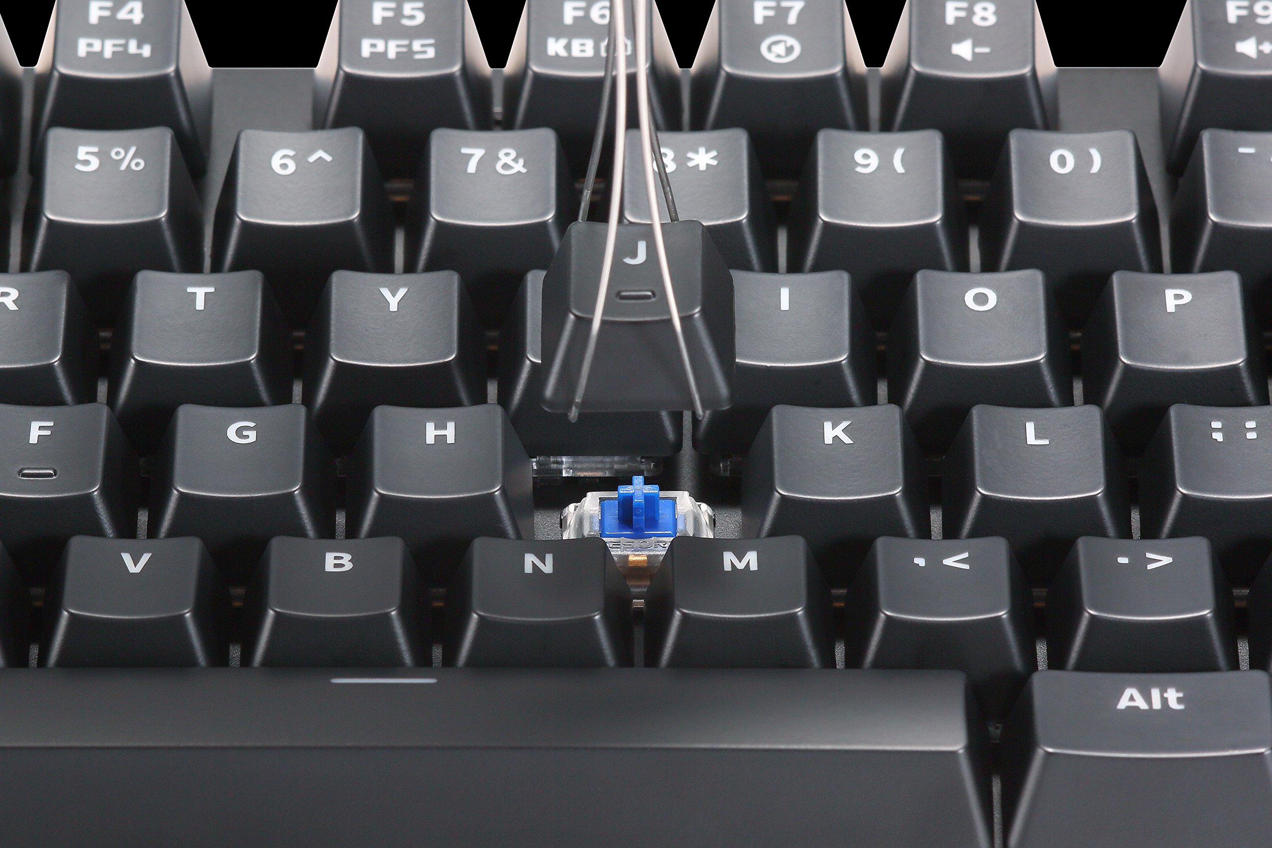 Gram SE Spectrum G11UXL Blue Optical Switch Single Individual Per Key Full Color RGB LED Backlit Illuminated Mechanical Black Gaming Spill Resistant Keyboard TS-G11UXL B (BL)