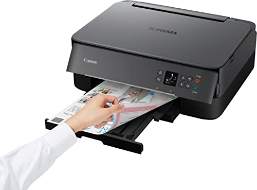 Canon Wireless Pixma Inkjet All in One Printer with Scanner - High Resolution Fast Speed Printing Compact Size Up to 4800x1200 DPI Color Resolution, Bonus Set of NeeGo Ink and 6 Ft Printer Cable