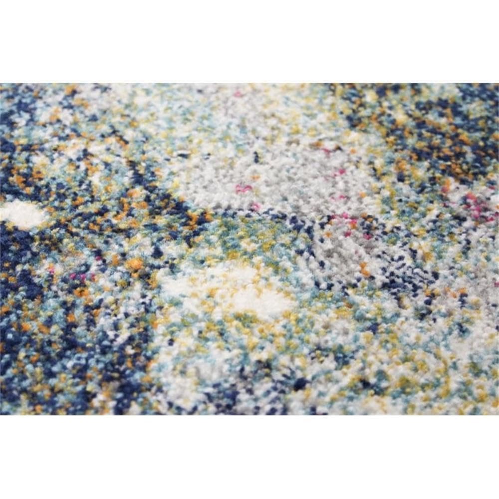 Bashian Everek Neda 7'6" x 9'6" Area Rug in Ivory and Blue