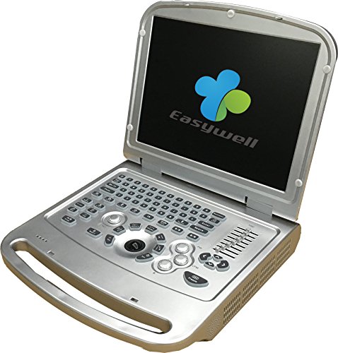 Easywell Portable Color Sonography Ultrasound Scanner EW-C15V with convex probe for veterinary abdominal and reproduction