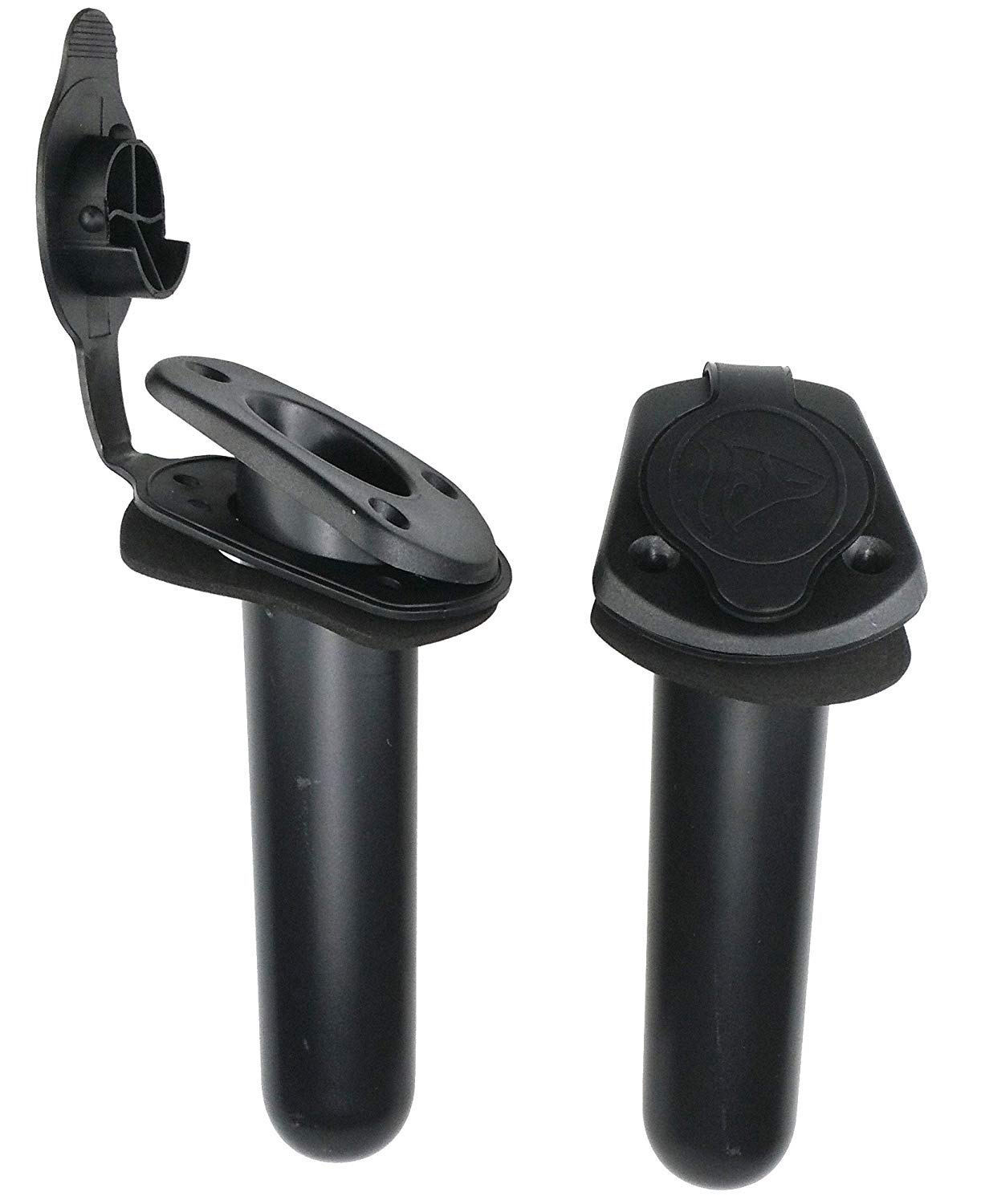 4 pcs Plastic Flush Mount Fishing Boat Rod Holder and Cap Cover