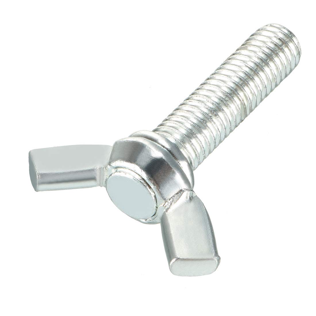 uxcell Wingbolt Butterfly Wing Thumb Hand Screws Bolts M8x30mm 1.25mm Pitch Carbon Steel 20pcs