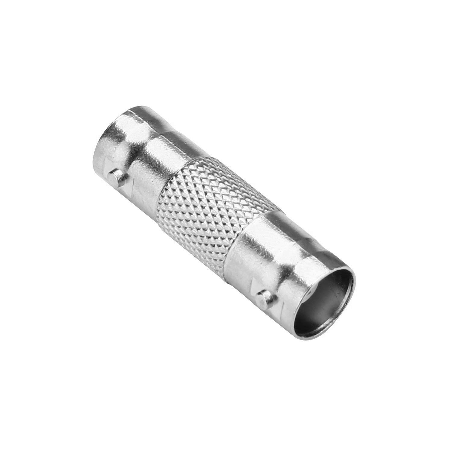 TJMD BNC Connectors 50 Pcs BNC Barrel connectors BNC Female to Female Straight Coupler Adapter for CCTV Camera Survelliance System
