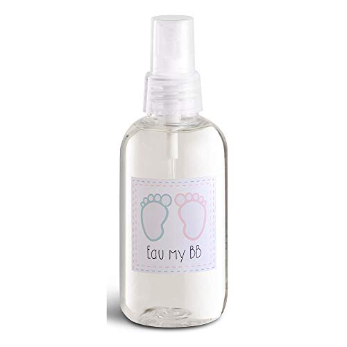 Eau My BB, All Natural, Gentle, Fragrance, for Babies, Newborns, Infants, Eau de Cologne, EDC, 5.07oz, 150ml, Spray, Made in Spain, by Air Val International, White, Blue, Pink (7961)