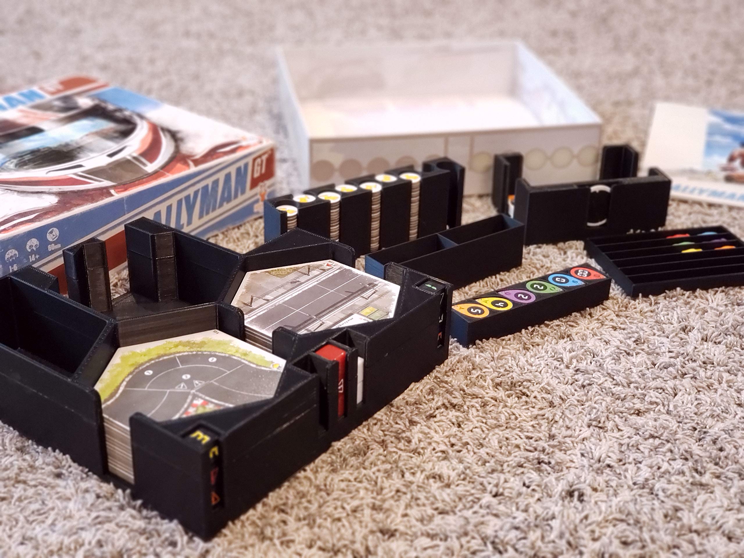 Board Game Clips for Rallyman GT +Expansions c