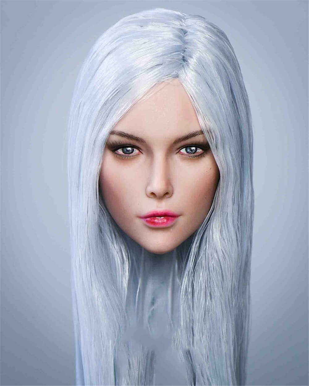 HiPlay 1/6 Scale Female Figure Head Sculpt, Charming Girl Doll Head for 12 Inch Action Figure TBLeague JIAOUDOLL HS079(A)