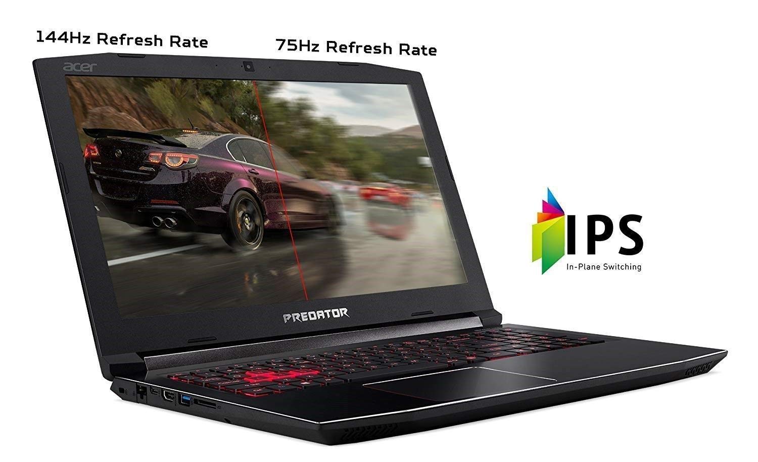 acer 2019 Predator Helios 300 VR Reality 15.6" FHD IPS Gaming Laptop Computer, 8th Gen Intel Hexa-Core i7-8750H up to 4.1GHz, 16GB DDR4, 512GB SSD, GTX 1060 6GB, 802.11ac WiFi, Windows 10