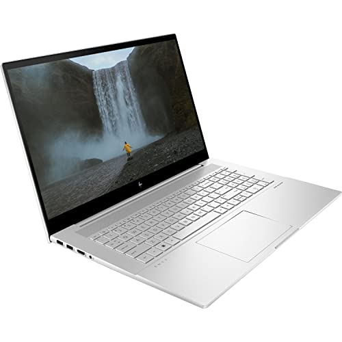 HP Envy Laptop, 17.3" FHD IPS Touchscreen, 12th Gen Intel Core i7-1260P, 64GB RAM, 2TB PCIe SSD, IR Camera, Backlit Keyboard, Wi-Fi 6, Windows 11 Home, Silver