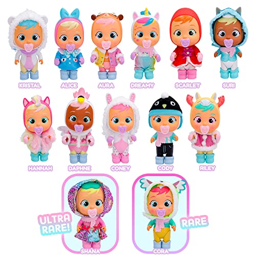 Cry Babies Magic Tears ICY World - Keep Me Warm Series | 8 Surprises, Accessories, Surprise Doll - Great Gift for Kids Ages 3+