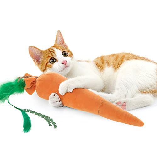 SmartyKat Carrot Catnip Cat, Jumbo, Kolossal Karrot Kicker Toy