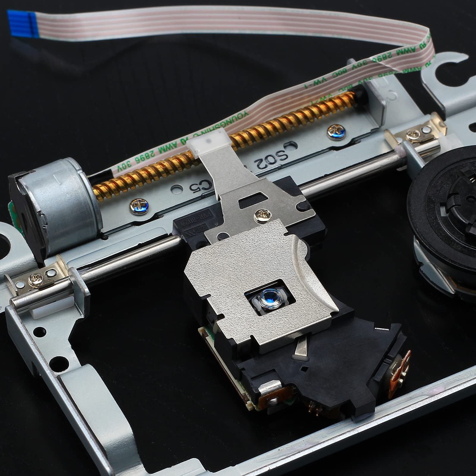 JOLANCO TDP182W Laser Deck Optical Drive Assembly for PS2 Slim SCPH-79000 7900X 7900# Series Sony Playstation 2 Slim Game Console Replacement,with Opening Tool