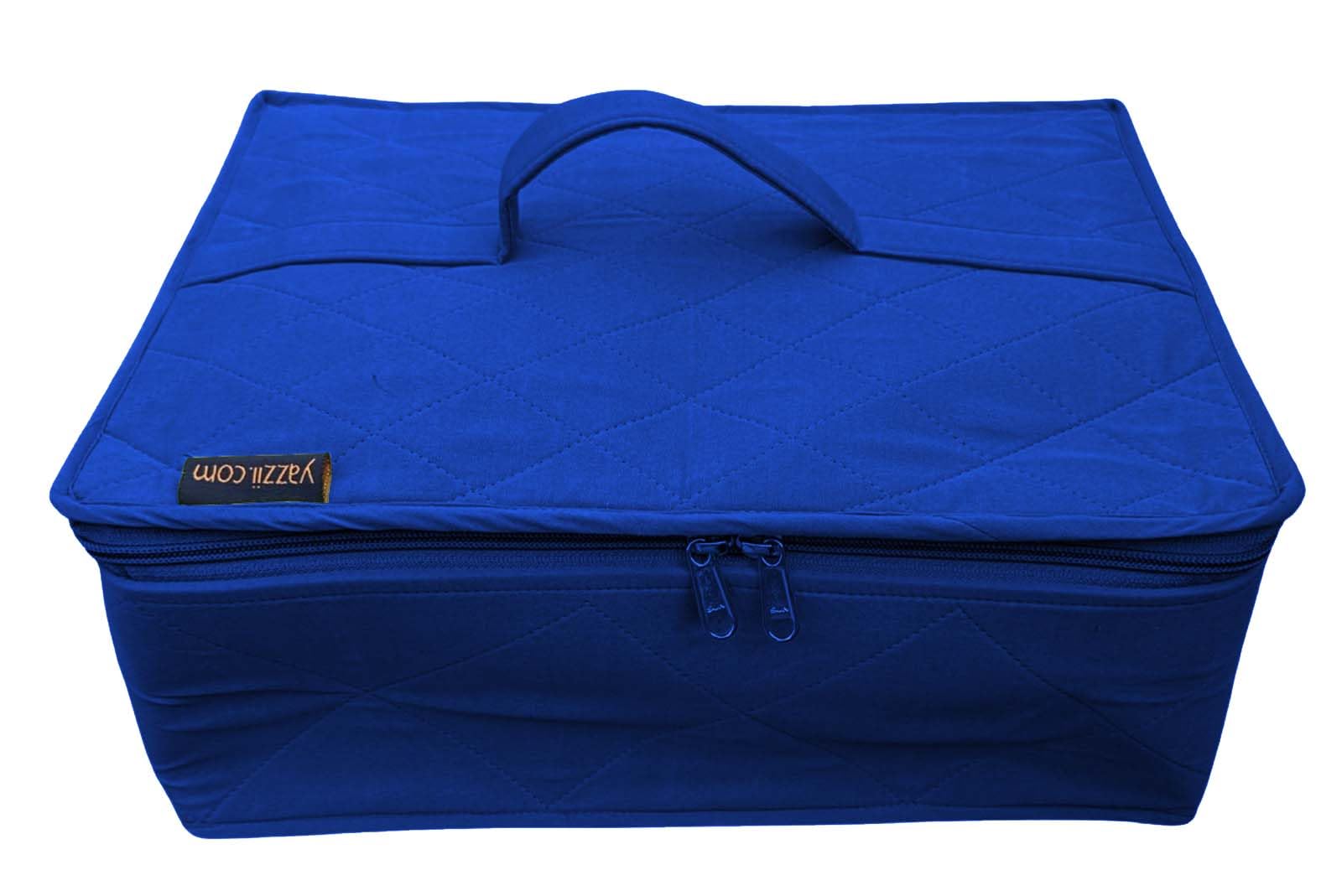 All Purpose Storage Tote Bag - Quilting, Sewing, Knitting, Portable, Multifunctional - Royal Blue