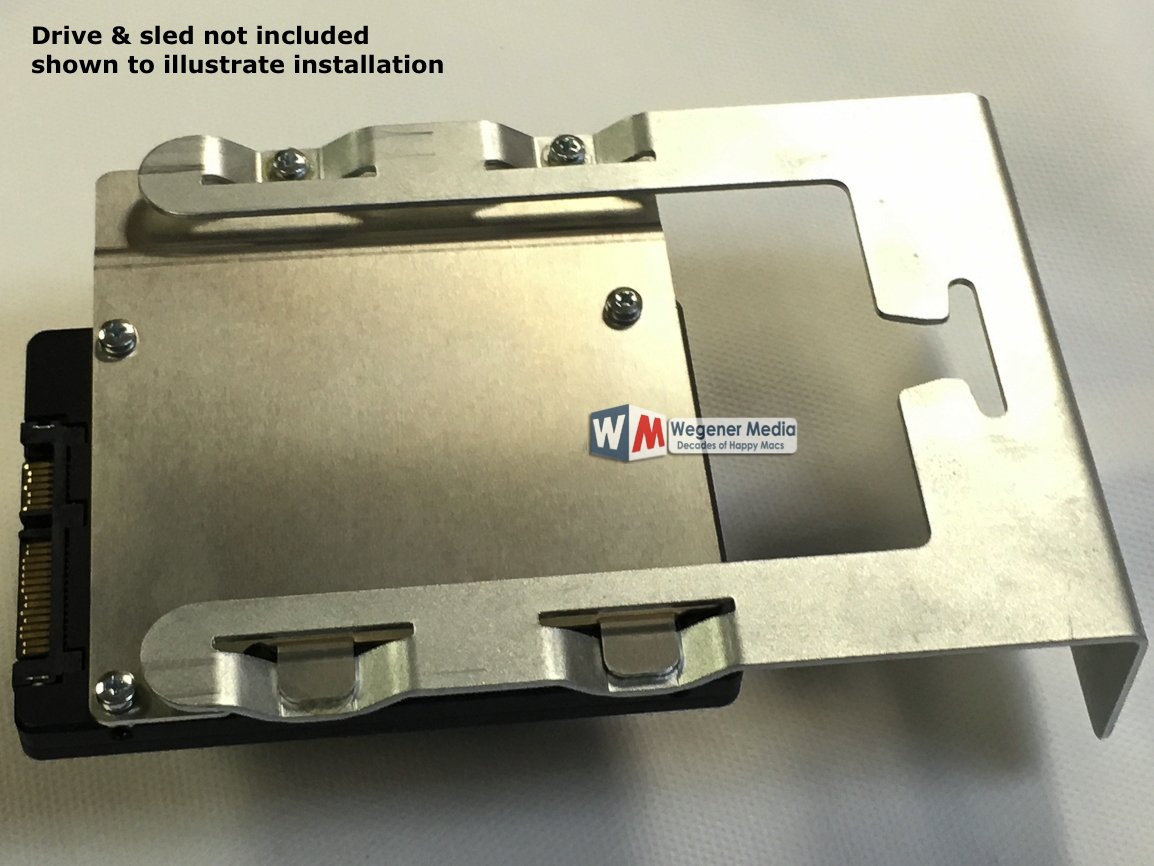 DRIVESLED SMR Mac Pro Tower SSD Drive Sled 2.5 Adapter by Wegener Media