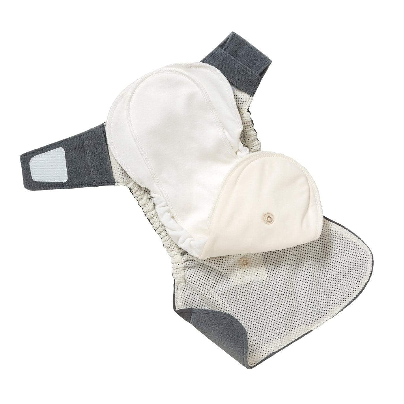 GroVia Hybrid Part Time Package: 6 Shells + 12 Organic Cotton Soaker Pads (Color Mix 7 - Snap)