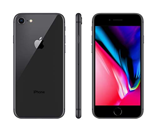 Apple iPhone 8 (256GB, Space Gray) [Locked] + Carrier Subscription