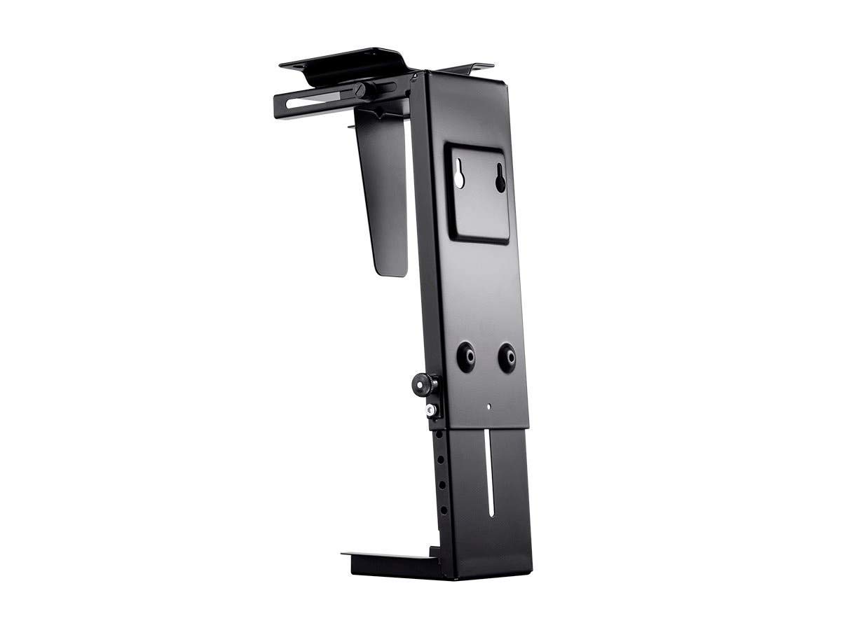 Monoprice PC Tower Holder - Adjustable Under Desk Mount, Designed for Use with Sit-Stand Desks - Workstream Collection