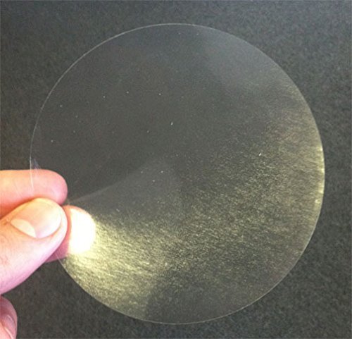 Clear Envelope Seals Extra Large 4 Inch Round Envelope Seal Stickers Package Seals Great for Mailing Seals Used on Large Envelopes and Boxes Wafer Seals Can Sub for Clear Sealing Tape