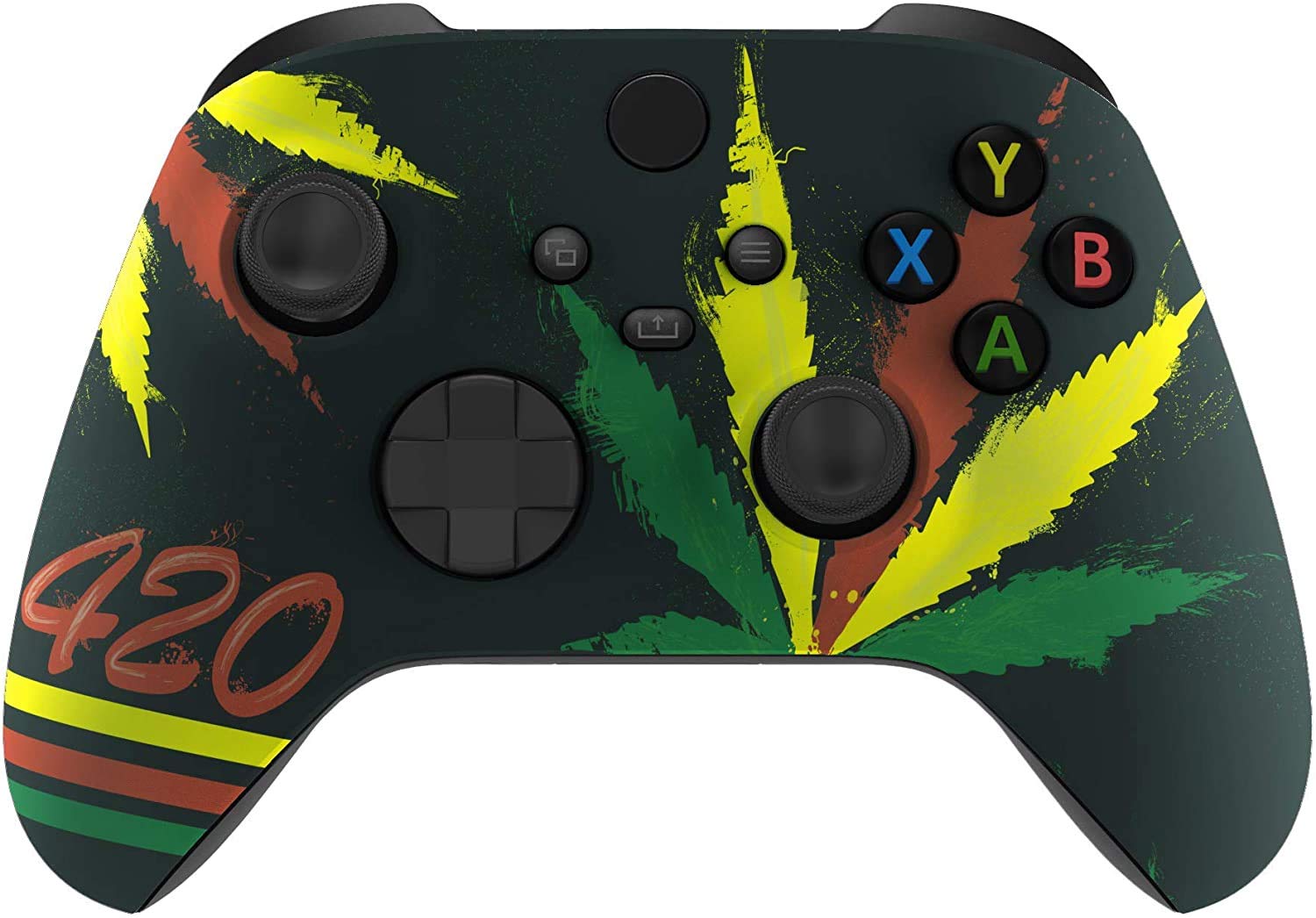 Custom Controllerzz Wireless Controller for Microsoft Xbox Series X/S & Xbox One - Custom Soft Touch Feel - Custom Xbox Series X/S Controller (X/S Red)