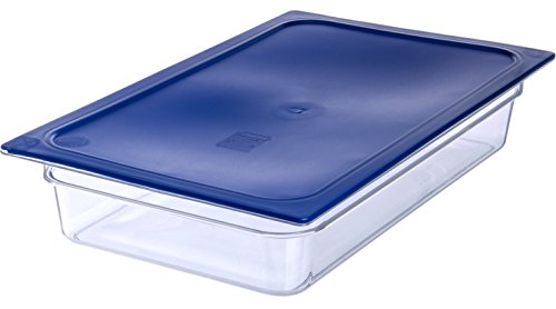 Carlisle FoodService Products StorPlus Plastic Food Pan, 4 Inches, Clear