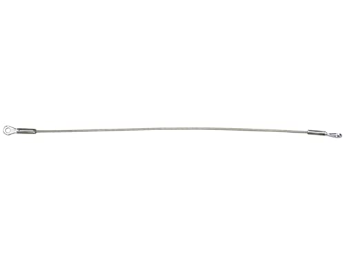 Buyers Products - 3003081 Door Lanyard Cable for Truck Boxes, 17.5 x 0.5 x 0.25 Inches , Black