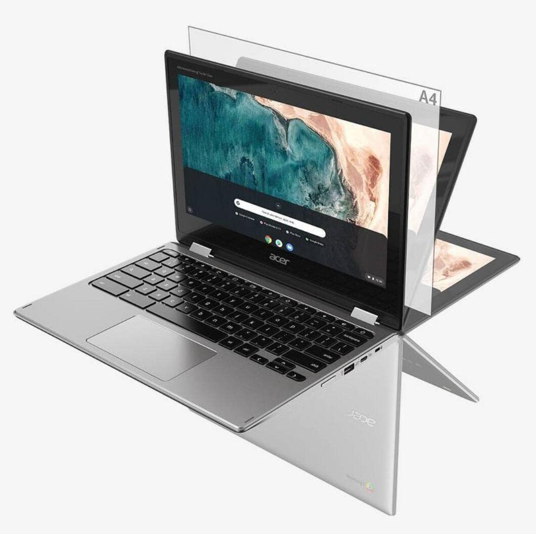 acer Chromebook Spin 311 Touchscreen Laptop Convertible 11.6 IPS Display, Intel Celeron N4000, USB Type-C, Wireless-AC, Stereo Speakers, Webcam, Chrome OS (4GB DDR4 RAM | 64GB eMMC+32GB SD Card)