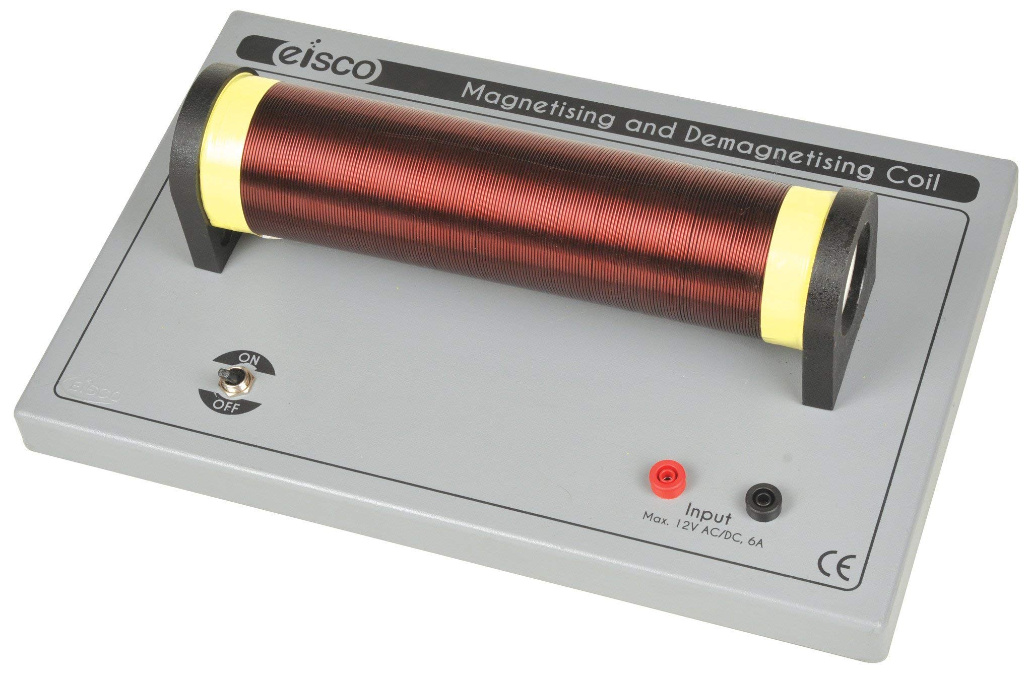 EISCO Magnetizing and Demagnetizing Coil - Mounted Solenoid - Heavy Duty