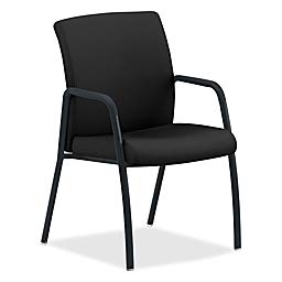 HON Ignition 4-Leg Guest Chair Office Chiar, Black