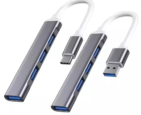 4 Port USB C to USB Hub 3.0 / 4 Port Type C to USB A Adapter