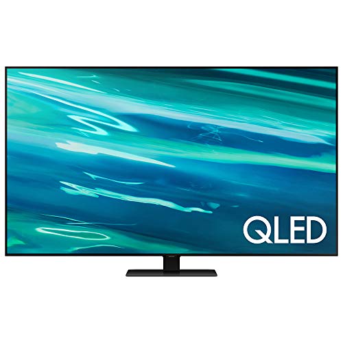 SAMSUNG QN75Q80AA 75 Inch QLED 4K Smart TV Bundle with Premium 1 YR CPS Enhanced Protection Pack