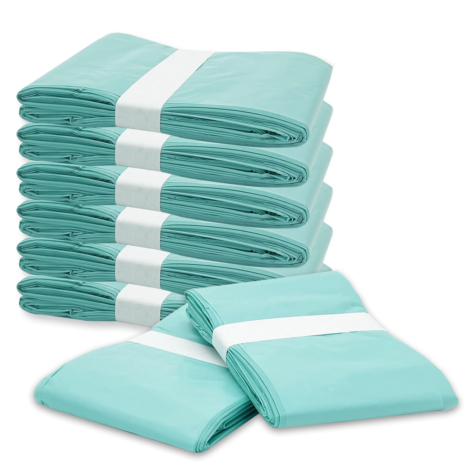8 Pack Baby Diaper Liner Refills Compatible with Dekor Plus Diaper Pail, Strong, Durable Diaper Pail Refills with Fresh, Baby Powder Scent