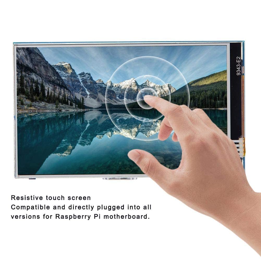 4-Inch LCD display, 3B + 4B Display High Definition Display TFT Touch Screen 800 x 480 IPS Resistive Touch Screen