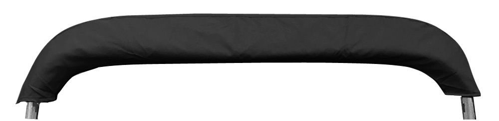 4 Seasons Bimini Tops for Boat Cover 3 Bow 6 ft. Long in Different Sizes & Colours with Frame Canvas Hardware Kit and Boot (Black, 54" High 3 Bow 6' ft. L x 67" - 72" W)