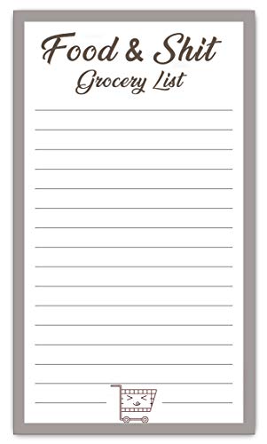STEELAID Full Magnetic Back Grocery list 50 Sheets Christmas Gifts for Mom