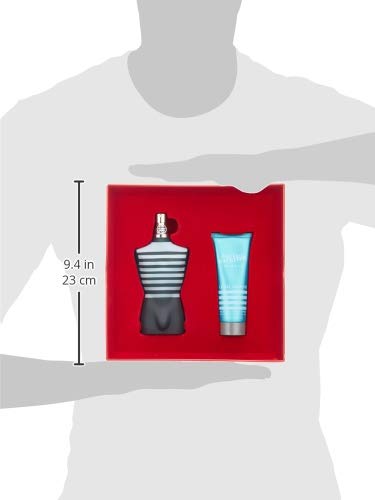 Jean Paul Gaultier Le Male 2 Pc. Gift Set for Men | Edt 4.2 Oz + All Over S/g 2.5 Oz for Men By 4.2 Fl Oz